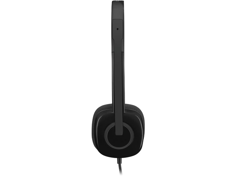 Logitech H151 Single Pin Stereo Headset (981-000587) - Headphones ...