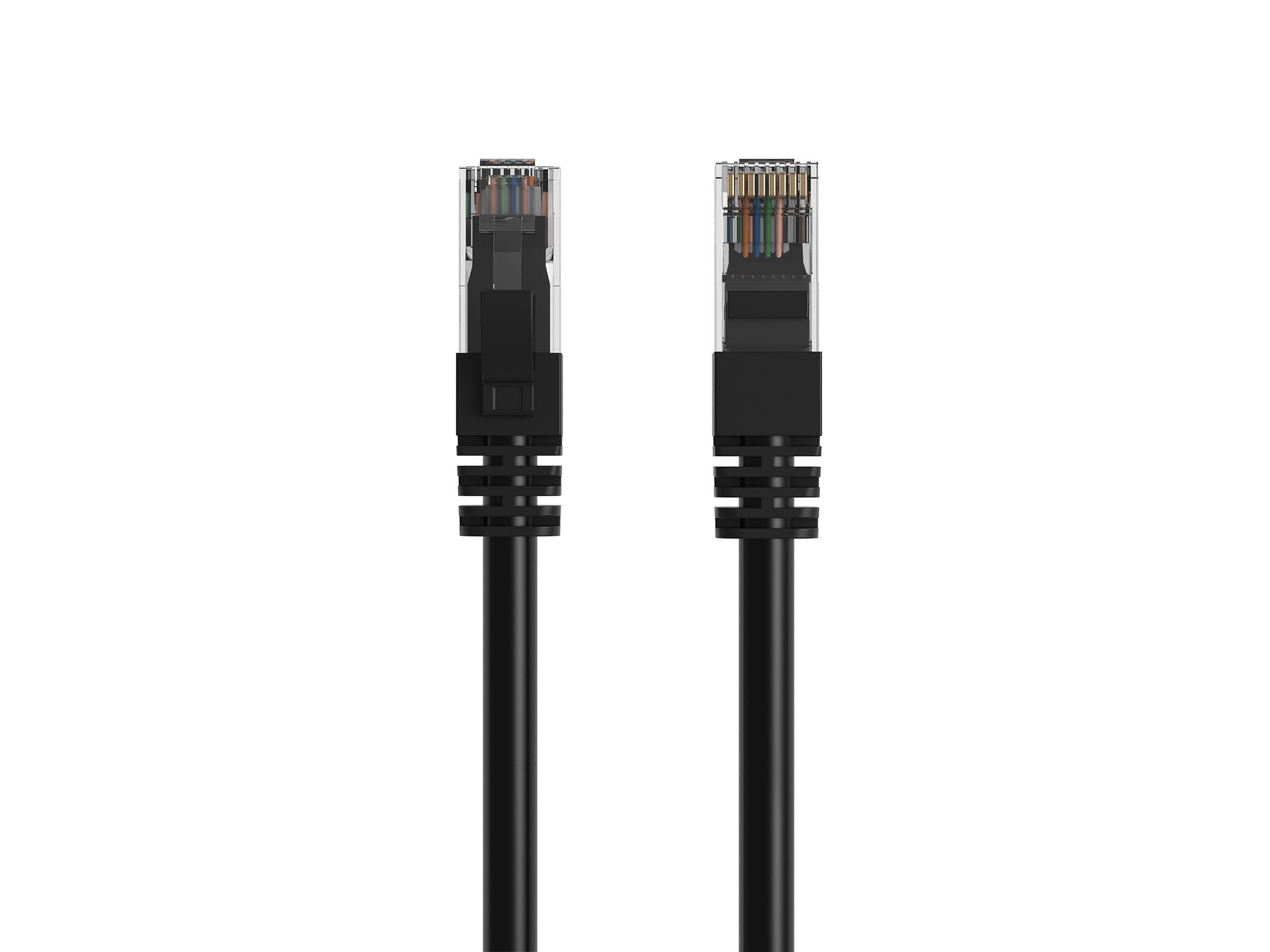 Cruxtec 3m Cat6 Network Cable - Black | High-Speed Internet | RC6-030-BK