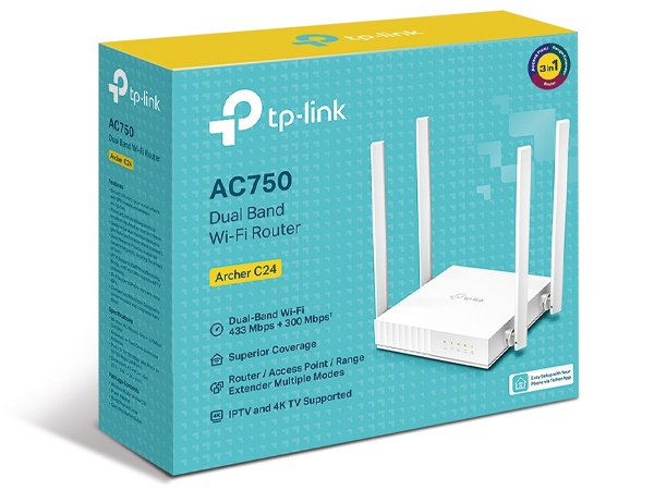 TP-Link Archer C24 AC750 Dual-Band Wi-Fi Router - Modems & Routers | TP ...