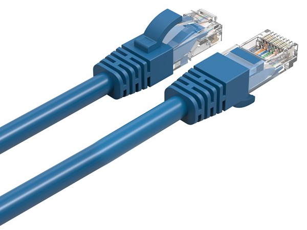 Cruxtec RC6-050-BL Cat6 Ethernet Cable Blue 5m - Premium Network Cables