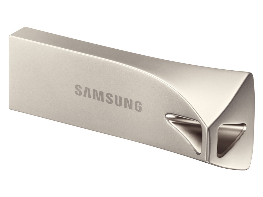 Samsung 128GB USB 3.1 Flash Drive BAR Plus Champaign Silver (MUF-128BE3 ...