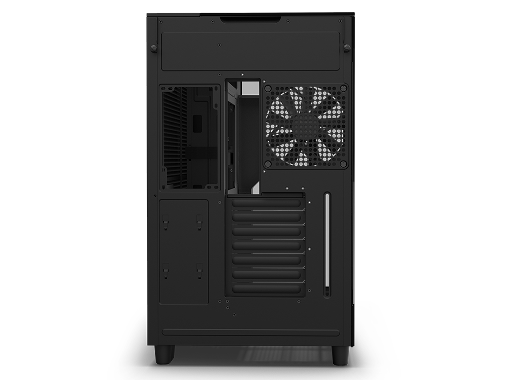 NZXT H9 Elite Premium Dual-Chamber Mid-Tower Airflow Case - Matte Black ...