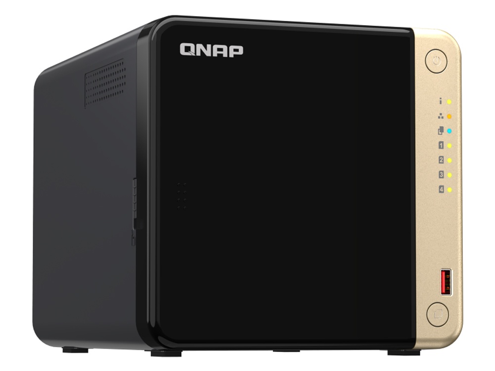 Qnap TS-464-8G 4-Bay NAS (Celeron, 8GB RAM, 2.5GbE) by QNAP Systems - NAS Category