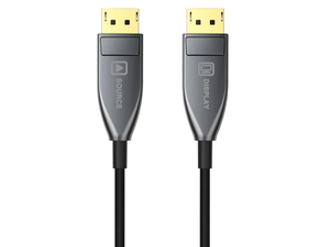 Cruxtec 10m DisplayPort 1.4 8K Active Optical Fiber Cable 32.4Gbps ...