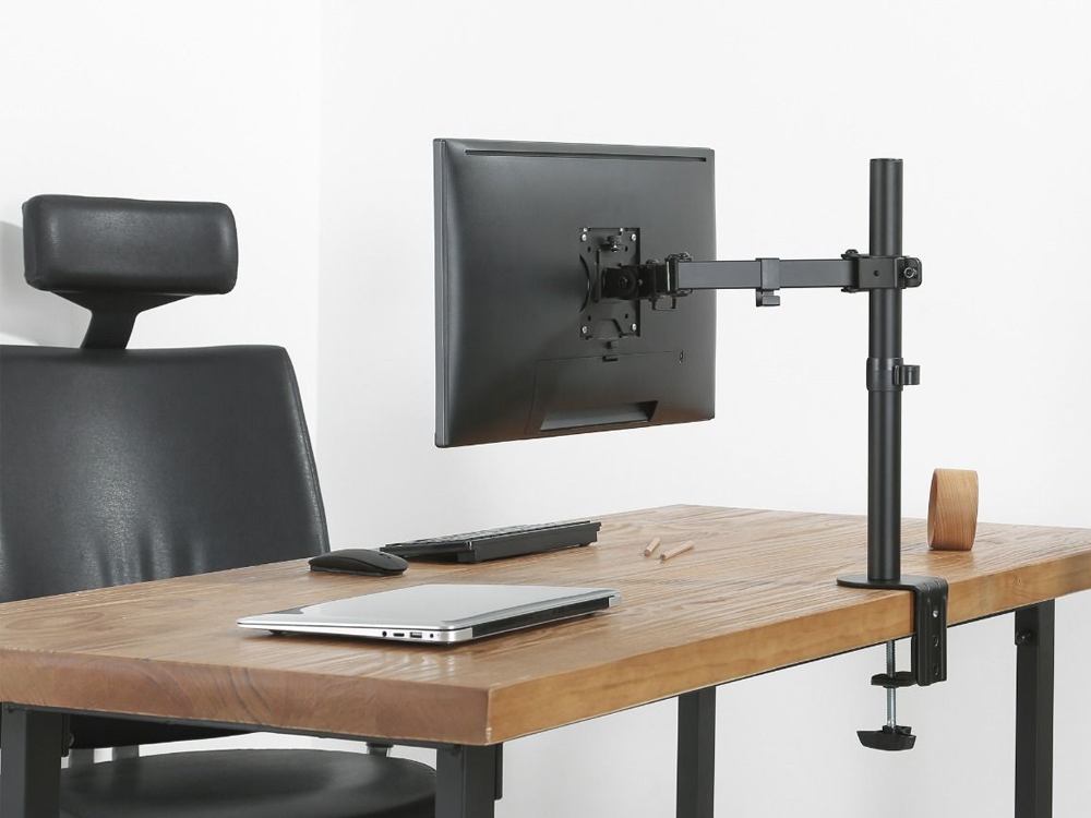 MBeat activiva ErgoLife Single Monitor Screen Double Joint Monitor Arm ...