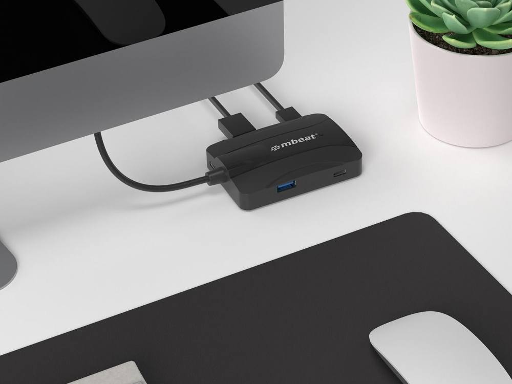 MBeat 4-Port 10Gbps USB-C 3.2 Gen 2 Hub (2A+2C) - HDD Docking Bays ...