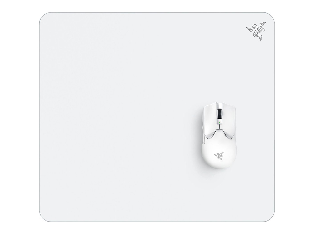 Razer Atlas Tempered Glass Gaming Mouse Mat White | Razer Mousepads ...