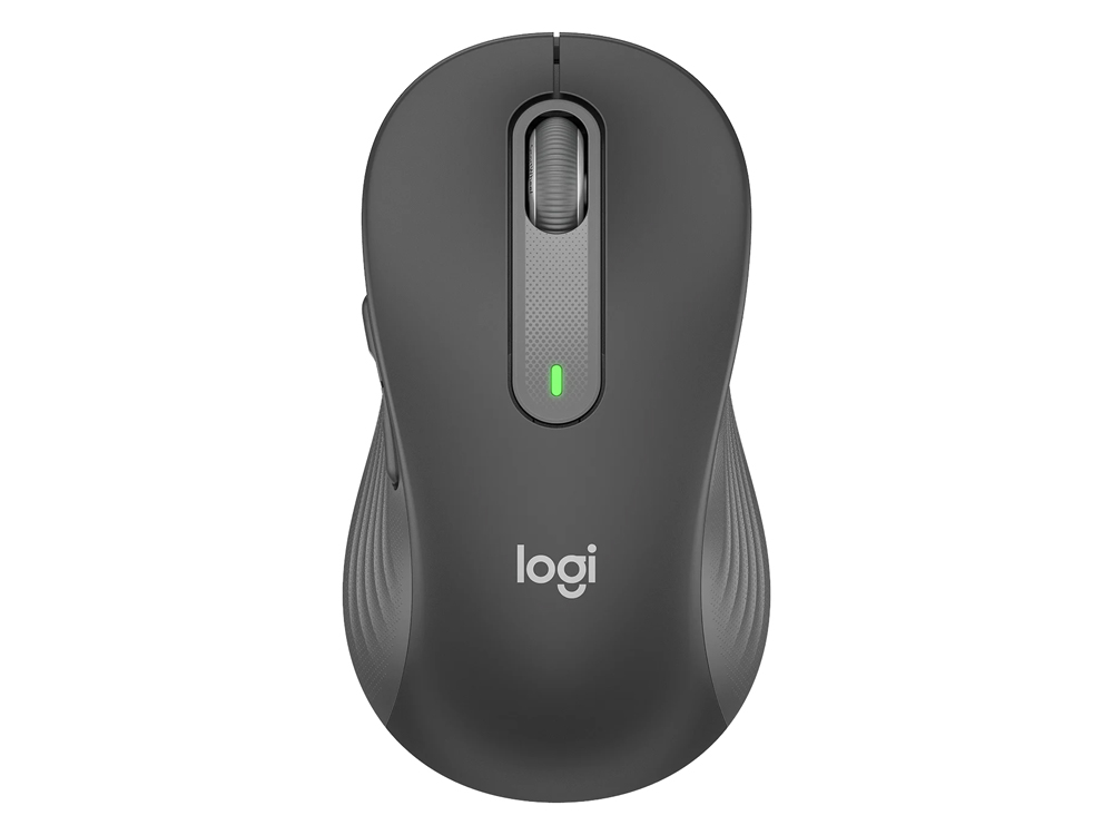 Logitech Signature M650 L Bluetooth Mouse with Logi Bolt USB - Graphite ...