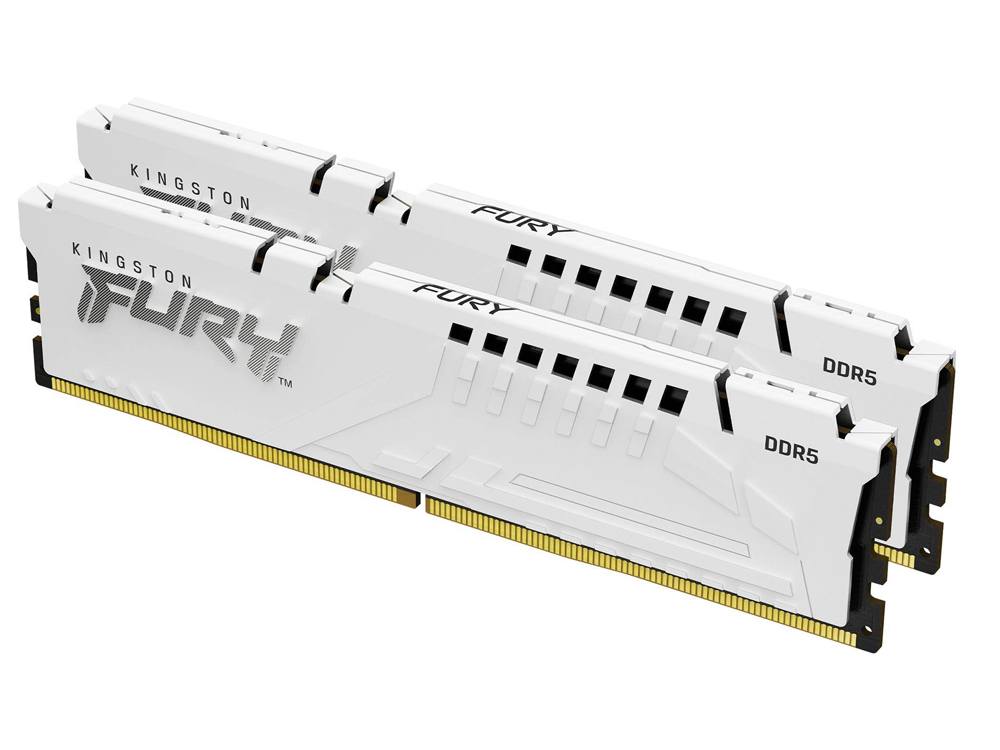 Kingston Fury Beast DDR5 64GB(2x32GB) 6000MHz EXPO RAM - White ...