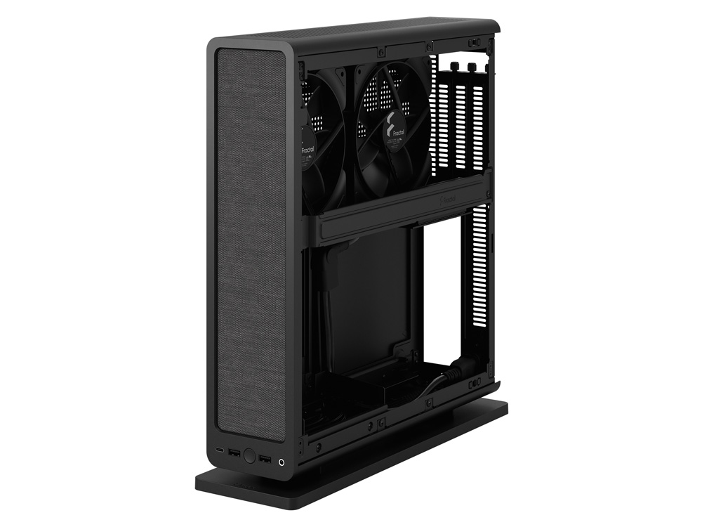 Fractal Design Ridge Mini ITX PCIe 4.0 Case - Black | FD-C-RID1N-11 ...
