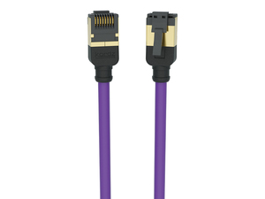 Kordz PRS Slim Profile CAT6A 1m Ethernet Cable - Purple [K33946-0100-PP]