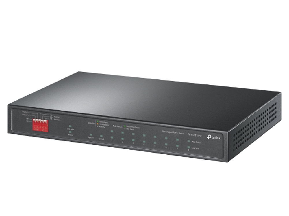TP-Link TL-SG1210PP 10-Port Gigabit Desktop Switch | Networking Switches