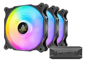Antec F12 Racing ARGB PWM 120mm Fan (3-Pack) | Case Fans & LED Lighting