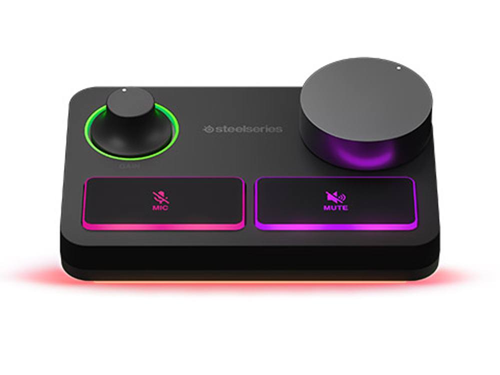 SteelSeries Alias Pro XLR Pro Gaming Microphone with XLR Stream Mixer ...