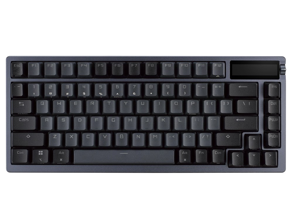 Asus ROG Azoth RGB Wireless Linear Snow Switch Gaming Keyboard - Black ...