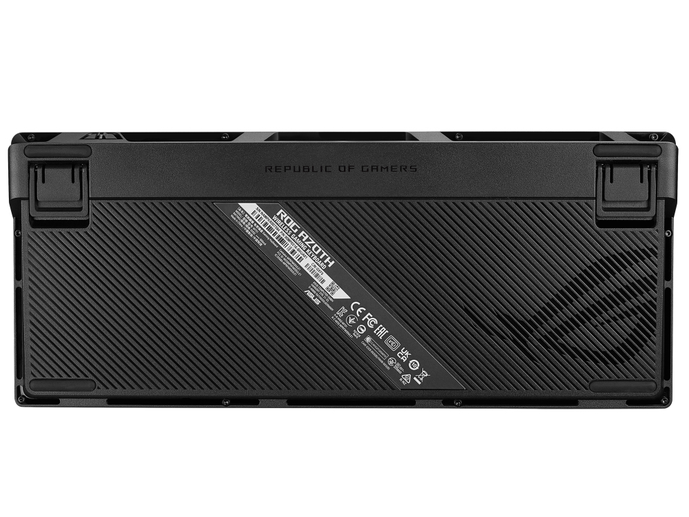 Asus ROG Azoth RGB Wireless Clicky Storm Switch Gaming Keyboard - Black ...
