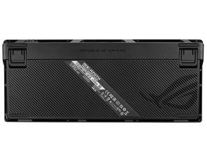 Asus ROG Azoth RGB Wireless Clicky Storm Switch Gaming Keyboard - Black ...
