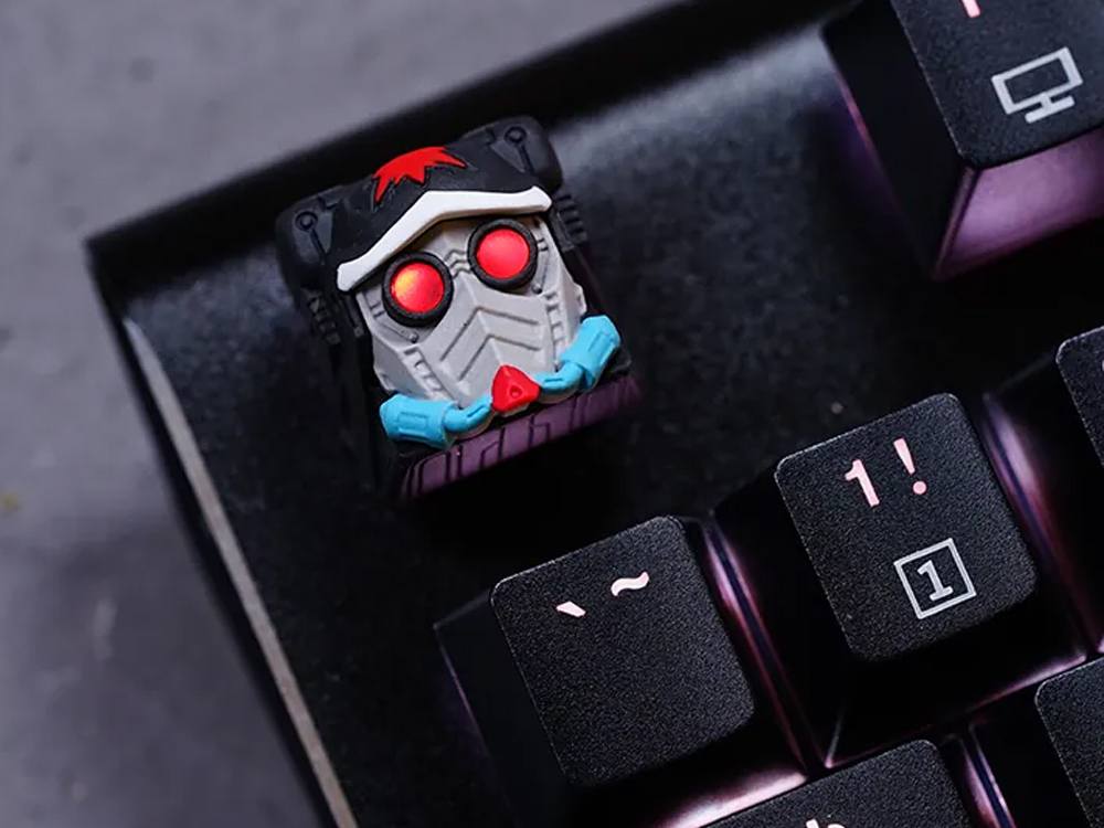 Hotkeys Project Bounty Hunter Keycaps - Black Gray | Keyboard & Mouse ...
