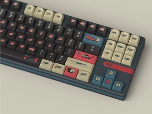 Keytok KDA Y2K Dye-Sub PBT Keycaps - The Past (170-Key) | Keyboard ...