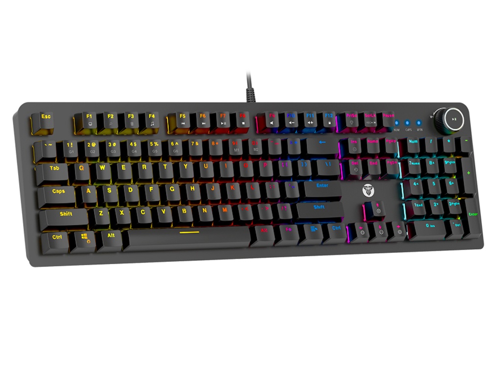 Fantech Maxpower MK853 RGB Red Switch Mechanical Keyboard - Black ...