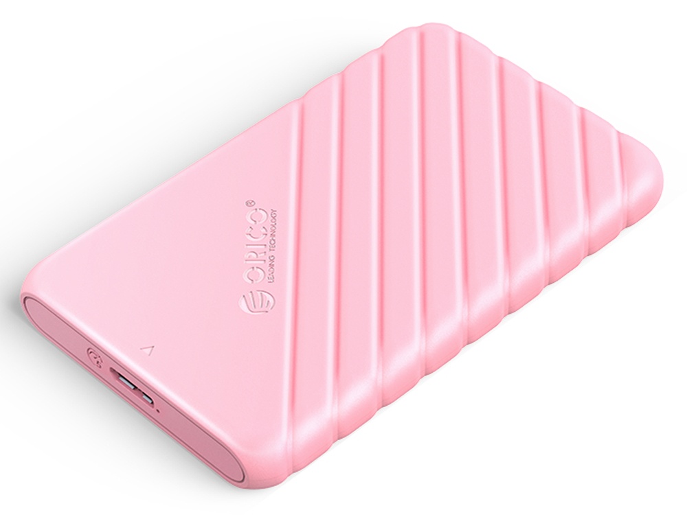 Orico 25PW1-U3 2.5" SATA Micro-B Hard Drive Enclosure - Pink | Fast ...