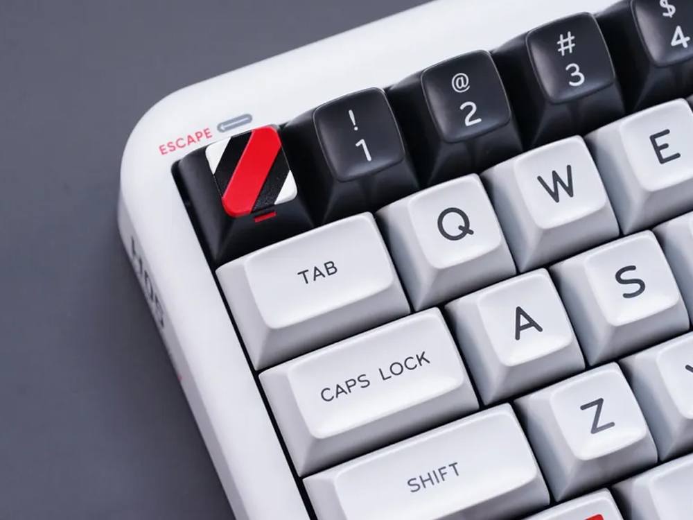 Hotkeys Project Caution Esc Key - Red Stripe (SA Profile) R4 | Keyboard ...