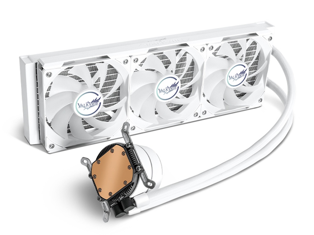 Valkyrie A360 360mm A-RGB AIO Liquid Cooling - White | CPU Coolers