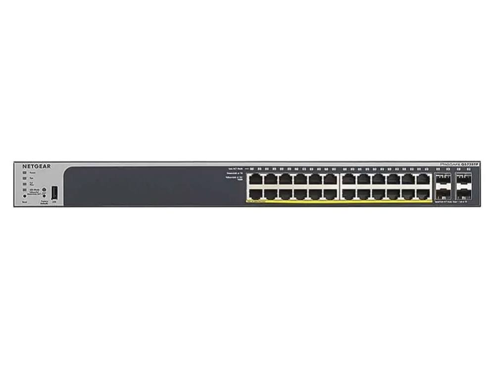 Netgear GS728TP ProSAFE 28-Port Gigabit Smart Switch with PoE ...
