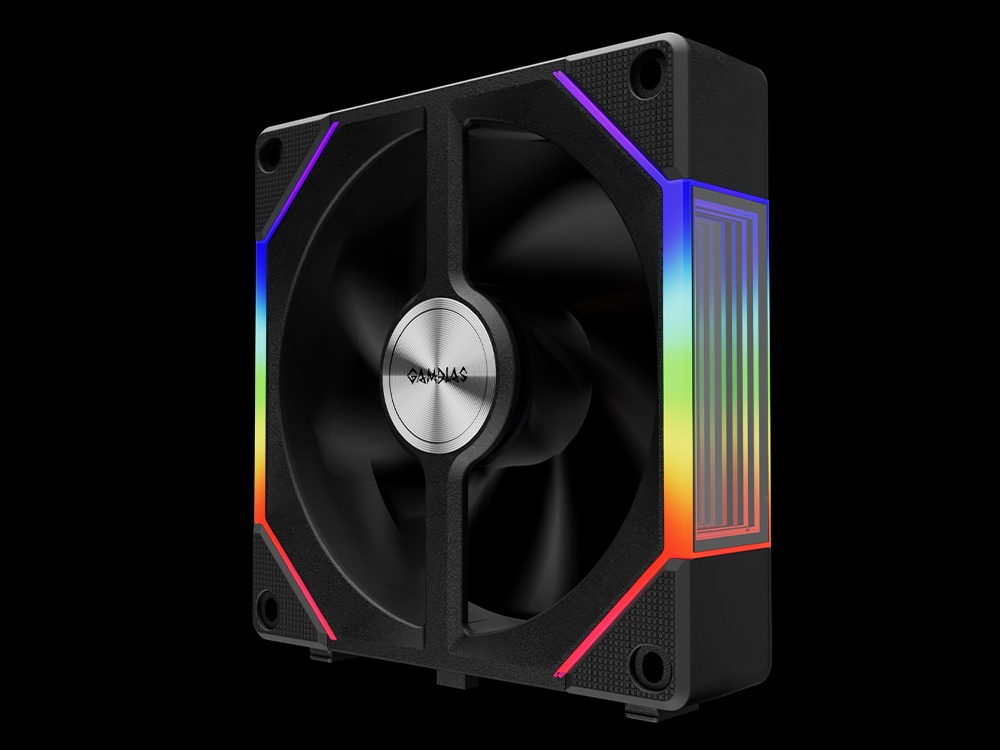 Gamdias AEOLUS P2-1203 120mm ARGB Swappable Fan (3-Pack) | Case Fans ...