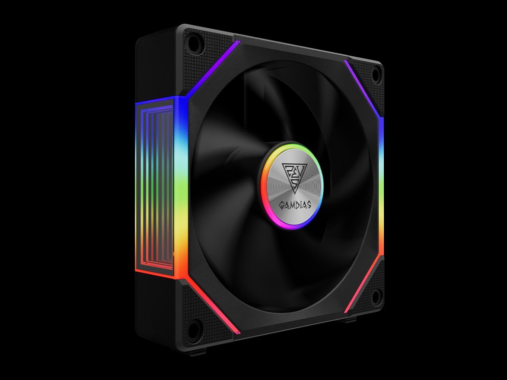 Gamdias AEOLUS P2-1203 120mm ARGB Swappable Fan (3-Pack) | Case Fans ...