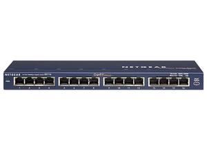 Netgear 16-Port Gigabit Ethernet Unmanaged Switch GS116AU - Fast ...