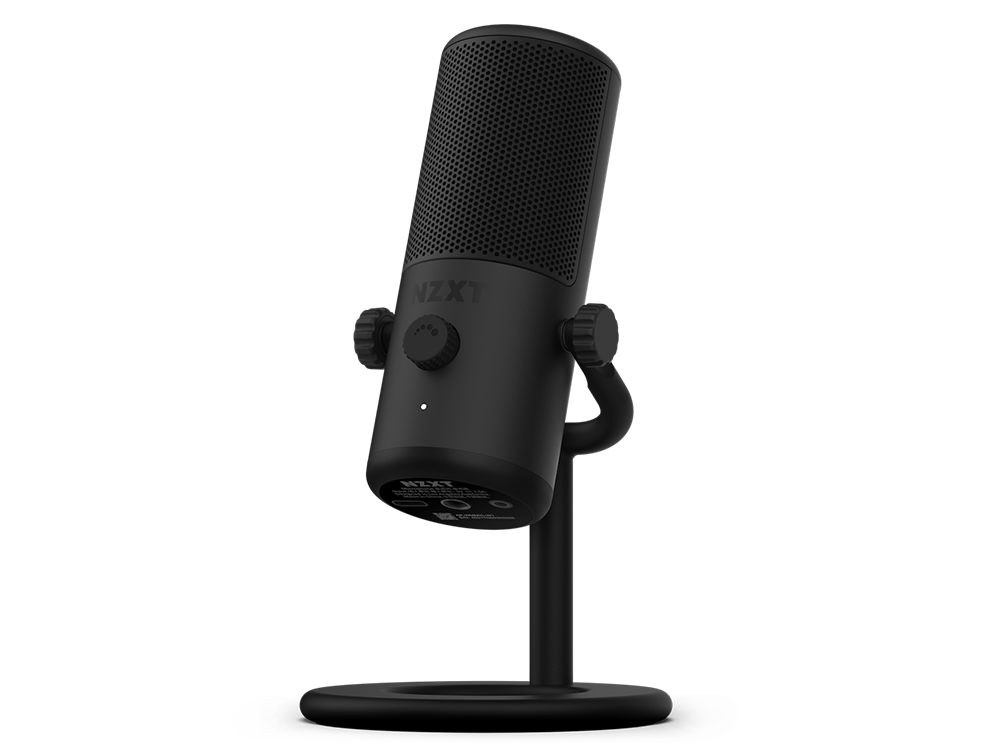 NZXT Capsule Mini Small Cardioid USB Gaming Microphone - Black | AP ...