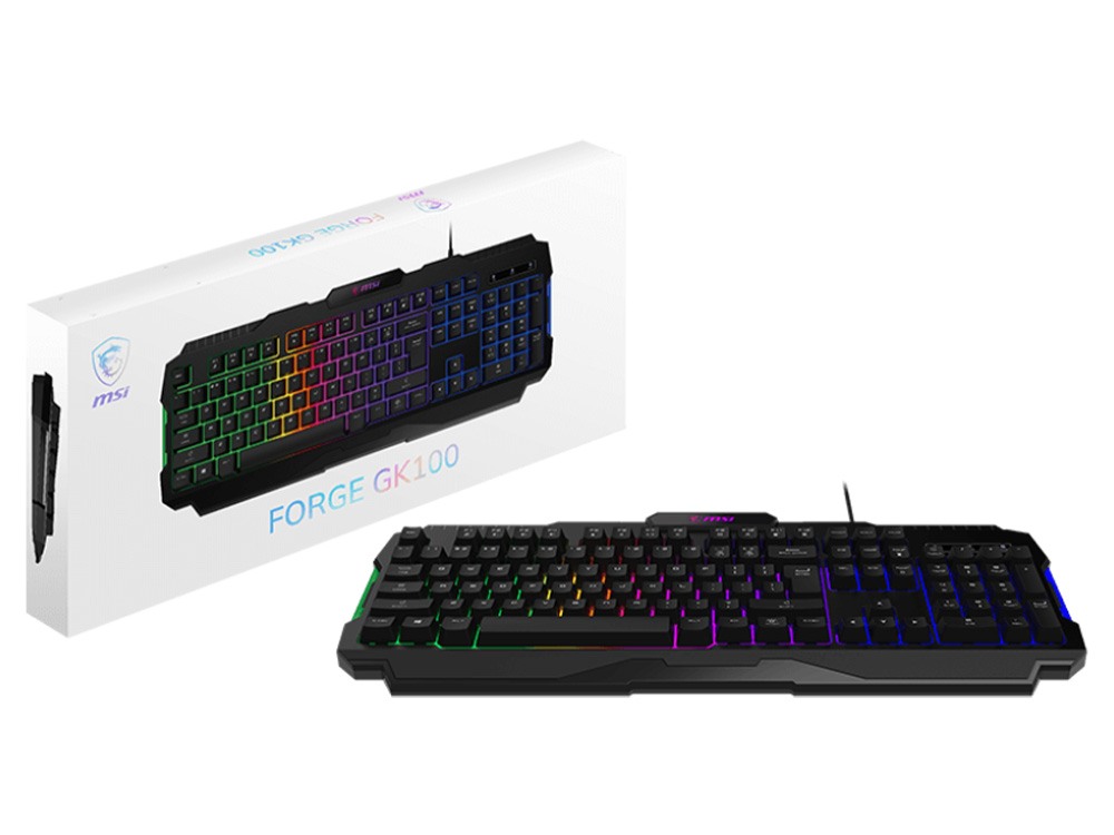 MSI Forge GK100 RGB Gaming Keyboard - Buy Now | Fast Delivery Australia ...