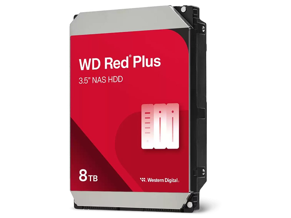 WD Red Plus WD80EFPX 8TB NAS Hard Drive | Western Digital HDD
