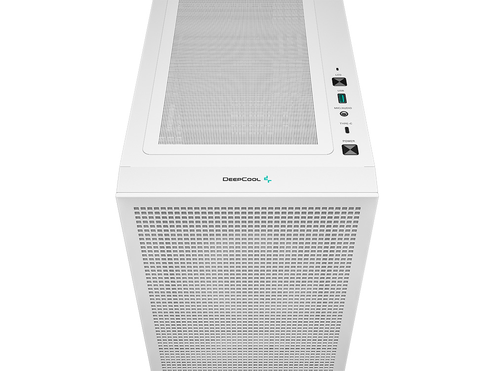 Deepcool CH360 Tempered Glass mATX Case - White | Fast Delivery ...