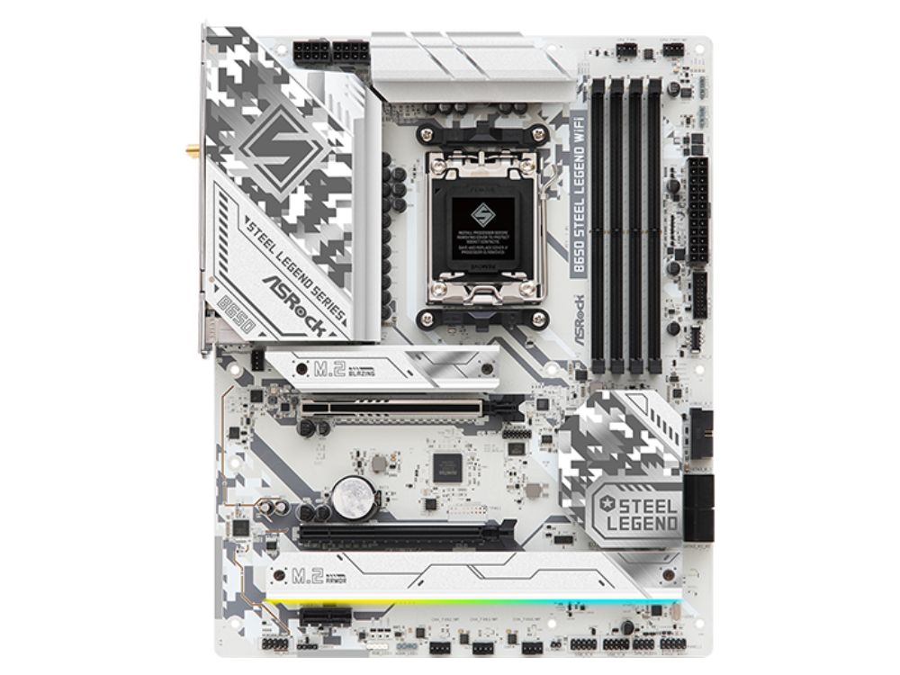ASRock B650 Steel Legend Wi-Fi AM5 DDR5 ATX Motherboard | Fast Delivery ...
