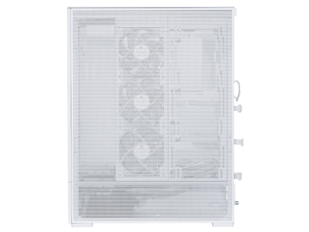 Lian Li SUP01 Stand-up Platform Tempered Glass Small Tower Case - White ...