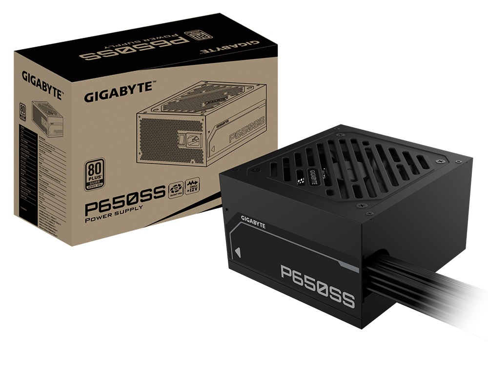 Gigabyte GP-P650SS 650W 80+ Silver ATX 3.0 Power Supply [GP-P650SS]