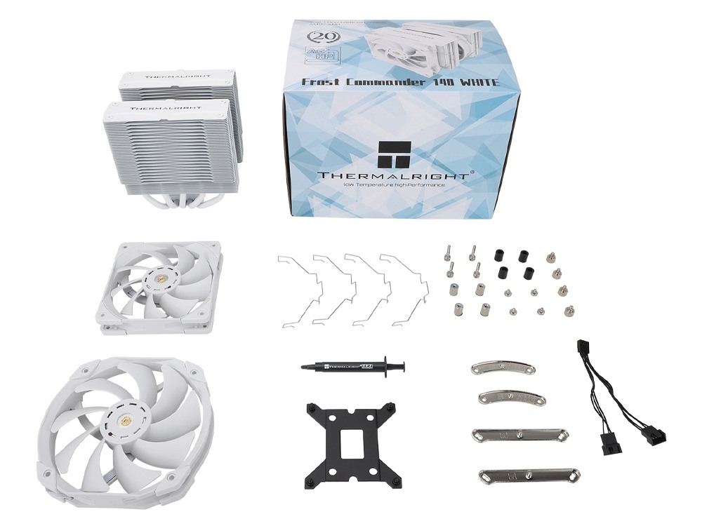 Thermalright Frost Commander 140 CPU Cooler - White | CPU Coolers ...