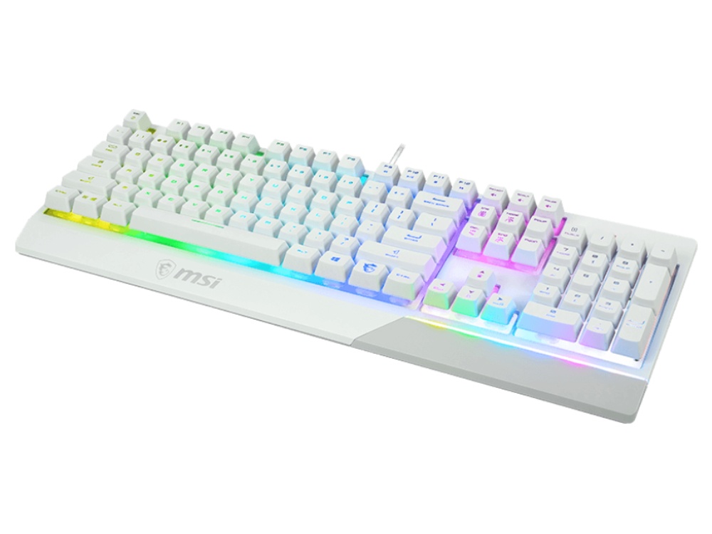MSI Vigor GK30 RGB Gaming Keyboard - White [MSI-GK30 white]