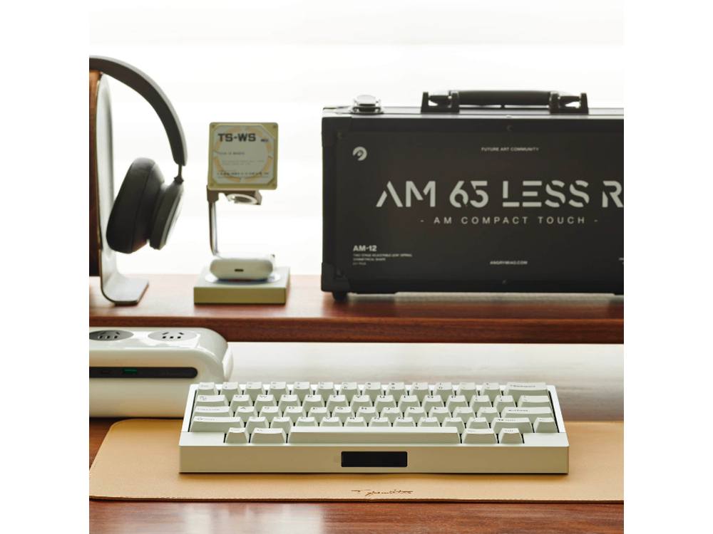 Angry Miao Compact Touch R2 Tri-Mode Icy Silver Pro Switch Mechanical ...