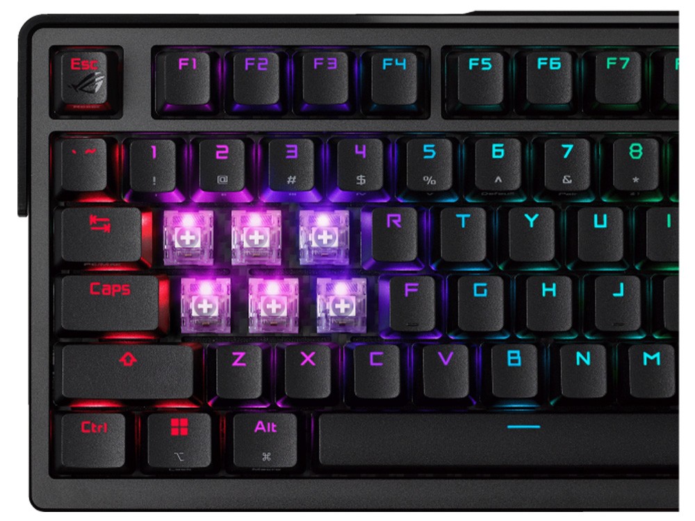 ASUS ROG Azoth Extreme Wireless RGB Snow Switch Gaming Keyboard [ROG ...