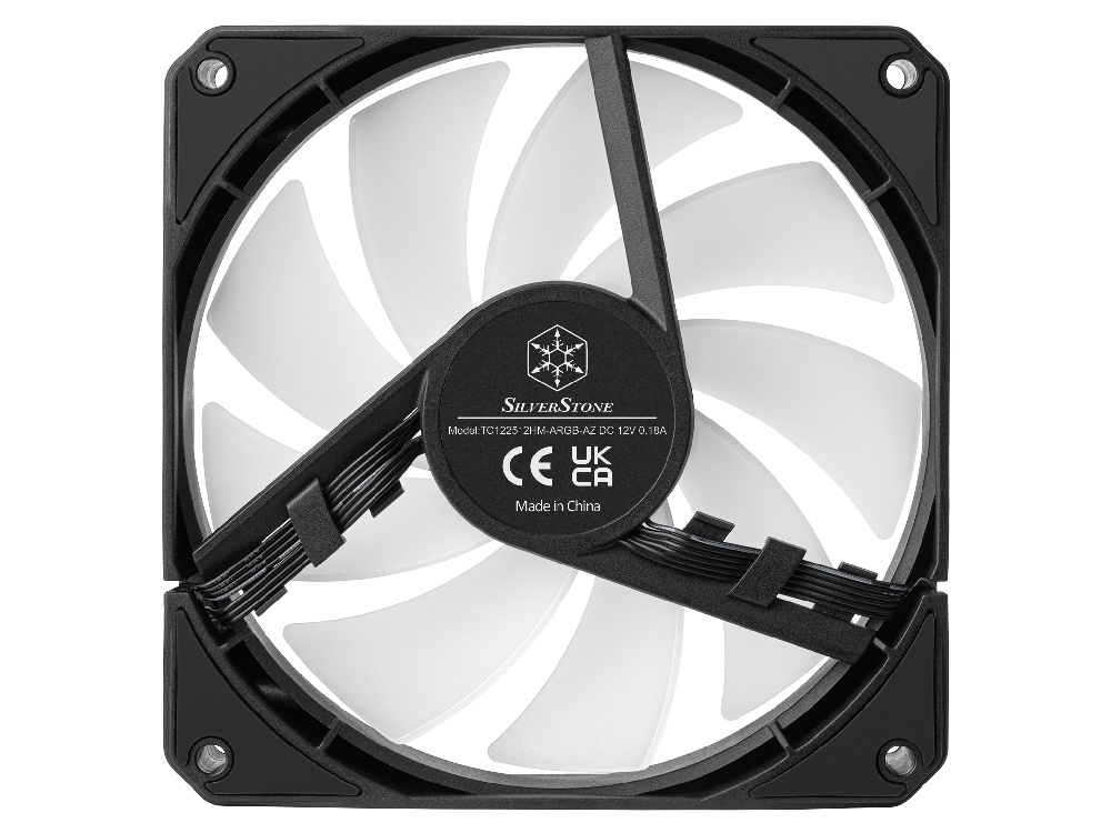SilverStone Air Nexus 120 ARGB 120mm Fan - Black (3-pack) [SST-AN120B ...