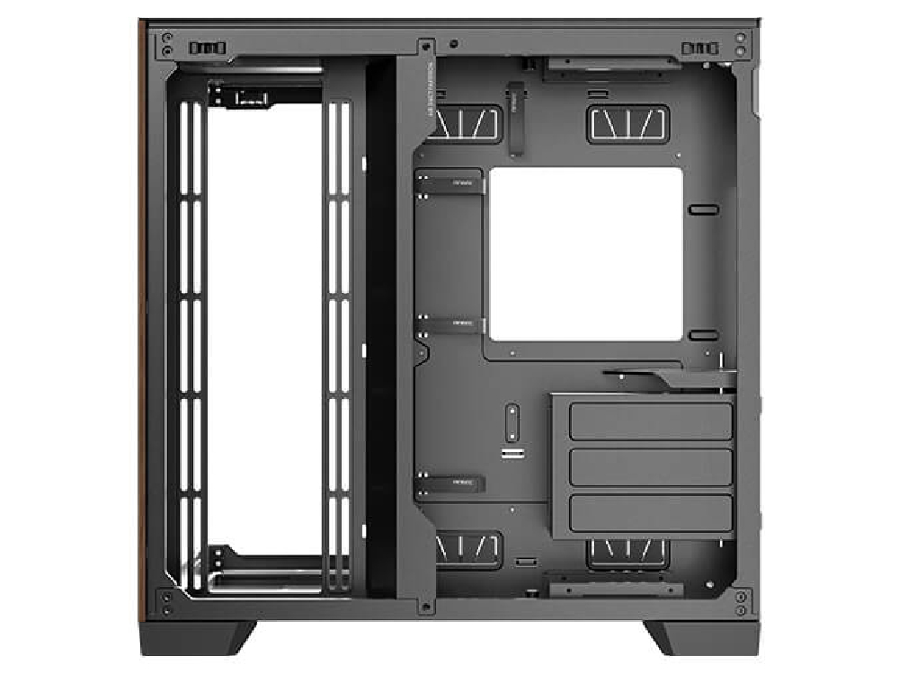 Antec Constellation C8 Wood Dual Chamber E-ATX Full-Tower Gaming Case ...