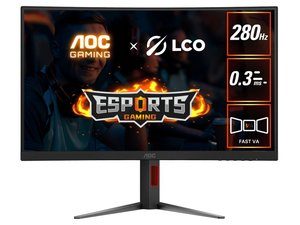 AOC C27G4Z 27" FHD VA 280Hz Adaptive-Sync Curved Gaming Monitor [C27G4Z]