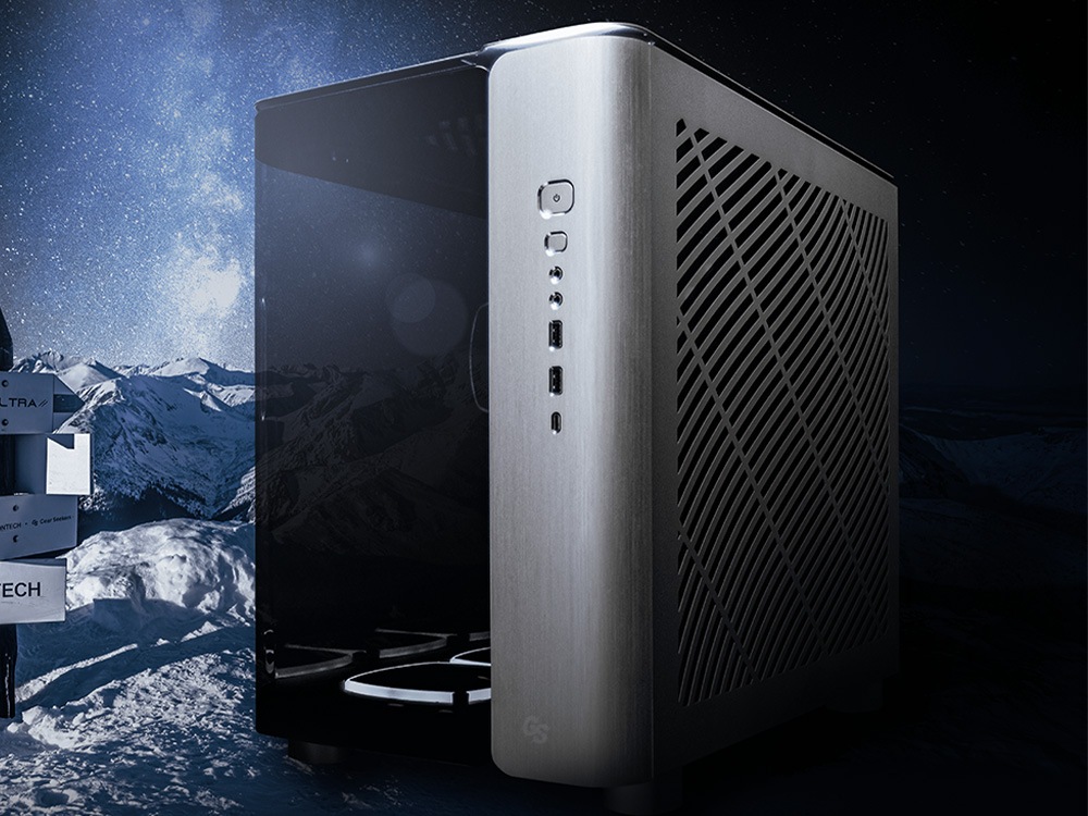 Montech King 95 Ultra ATX Mid-Tower Case - Silver (Montech X Gear ...