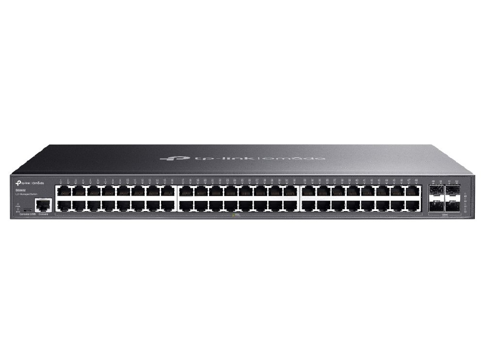 TP-Link SG3452 Omada 48-Port Gigabit L2+ Managed Switch with 4 SFP ...