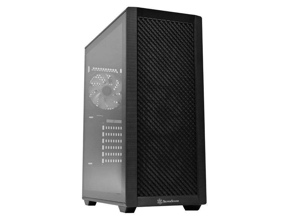 SilverStone FARA 515X Tempered Glass ATX Mid-Tower Case - Black [SST ...