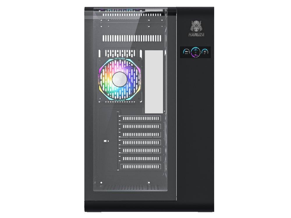 Karuza WT Plus Mid-Tower ATX Gaming Case - Black [STC-WT-PLUS-BB]