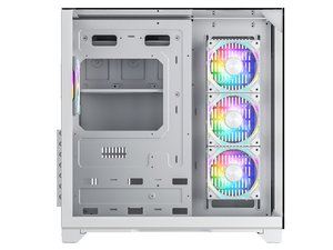Karuza 412 Mid-Tower ATX Gaming Case - White [STC-WJ412-WHT]